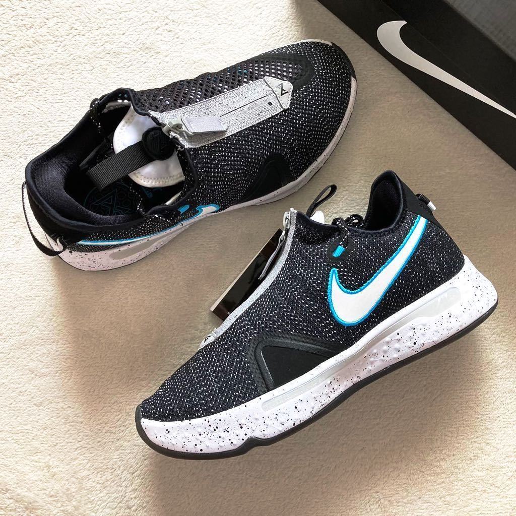 正規品 25.5 NIKE ナイキ PG 4 EP バスケットボールシューズ スニーカー ポールジョージ 黒 ブラック CD5082-004(25.5cm)｜売買されたオークション情報 ...