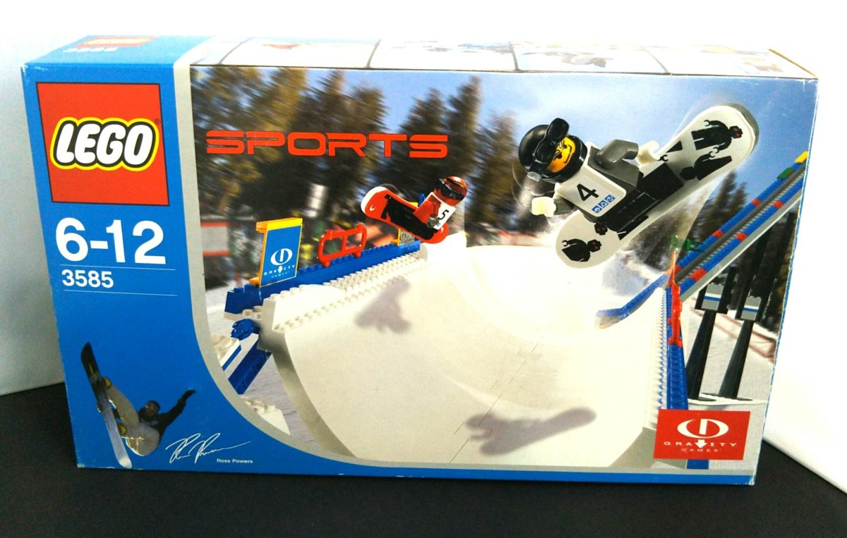 LEGO レゴ LEGO Sports Snowboard Super Pipe 3585 レゴ スポーツ スノーボード スーパーパイプ 管理 ...