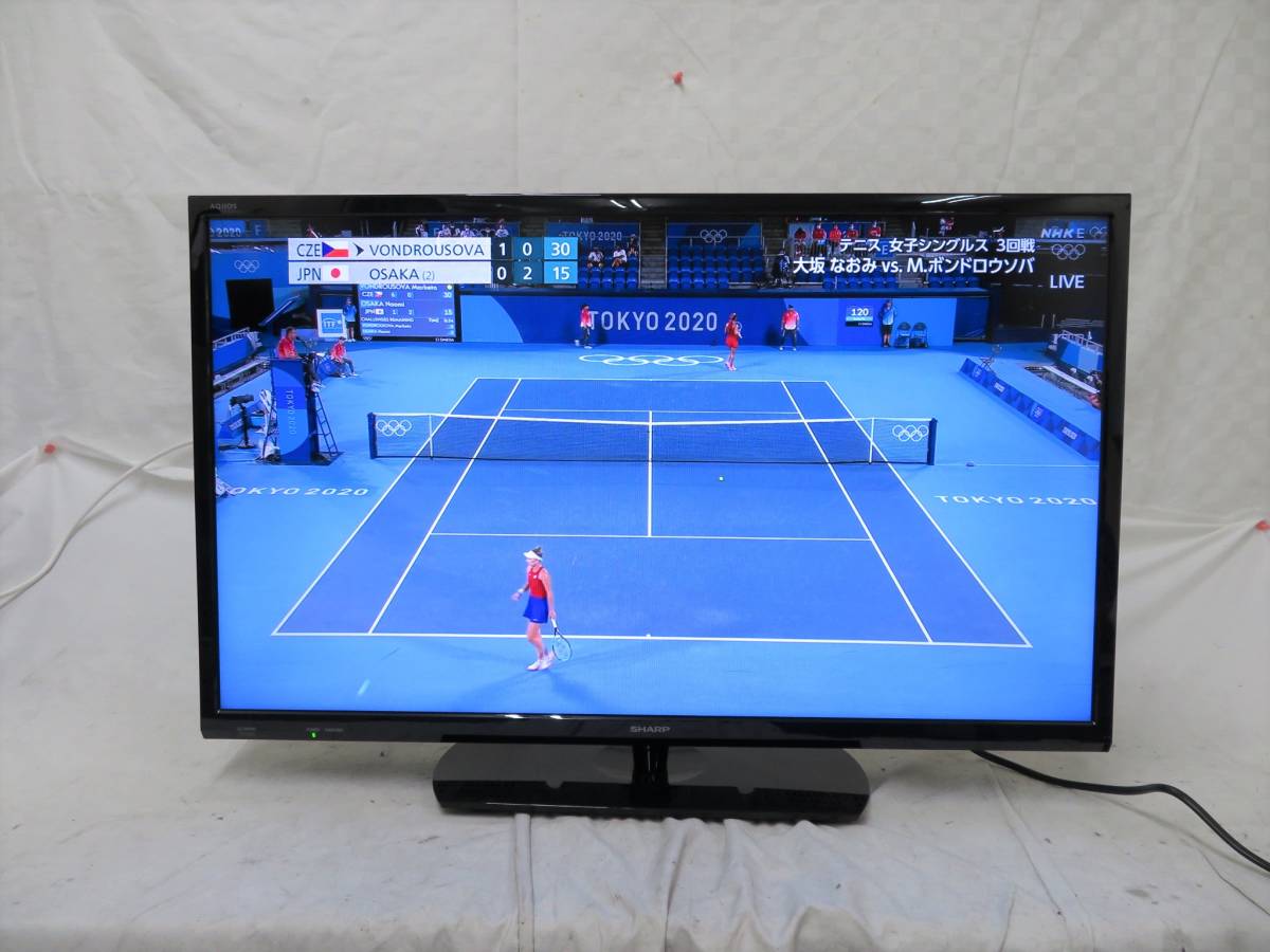 U-473 SHARP/シャープ AQUOS LC-32H40 液晶カラーテレビ 32型 2018年製 品(液晶)｜売買されたオークション情報、yahooの商品情報をアーカイブ公開 ...