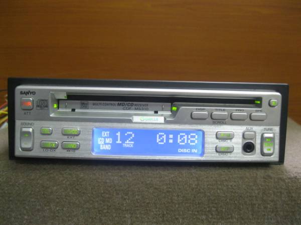 サンヨーGORILLA CD/MD 整備済 CDF-MS310 AUX(CD＆MDプレイヤー)｜売買されたオークション情報、yahooの商品情報をアーカイブ公開 - オークファン（aucfan ...