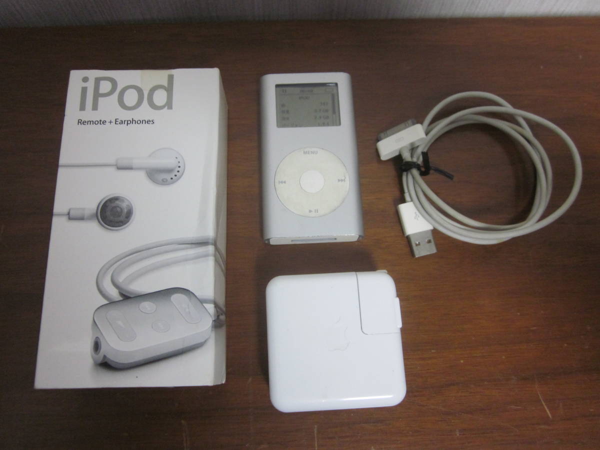 Apple iPod mini 第 2 世代 4GB A1051 シルバー アップル リモコン付き(iPod本体)｜売買されたオークション情報 ...
