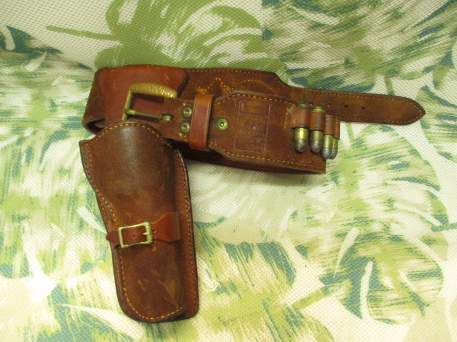 アンディ アンダーソン/A.Anderson/革製/ウエスタンガンベルト ホルスター/ダミーカート付/ウェスタン(トイガン)｜売買された ...