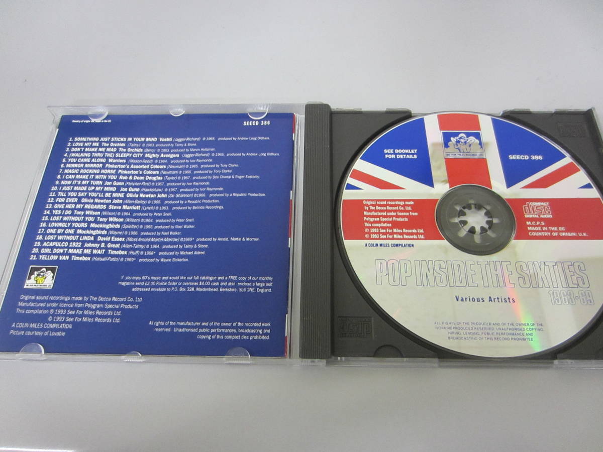 VA/Pop Inside The Sixties 1963-69 UK盤CD UKビート モッズ Mockingbirds Migthty ...