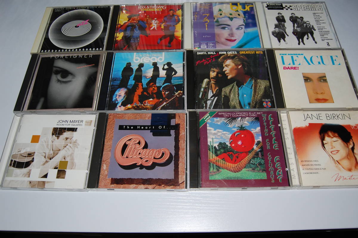 洋楽 CD 100枚セット レンタル品見本品なし 大量 まとめ 帯付き Rolling Stones Queen Led Zeppelin ...
