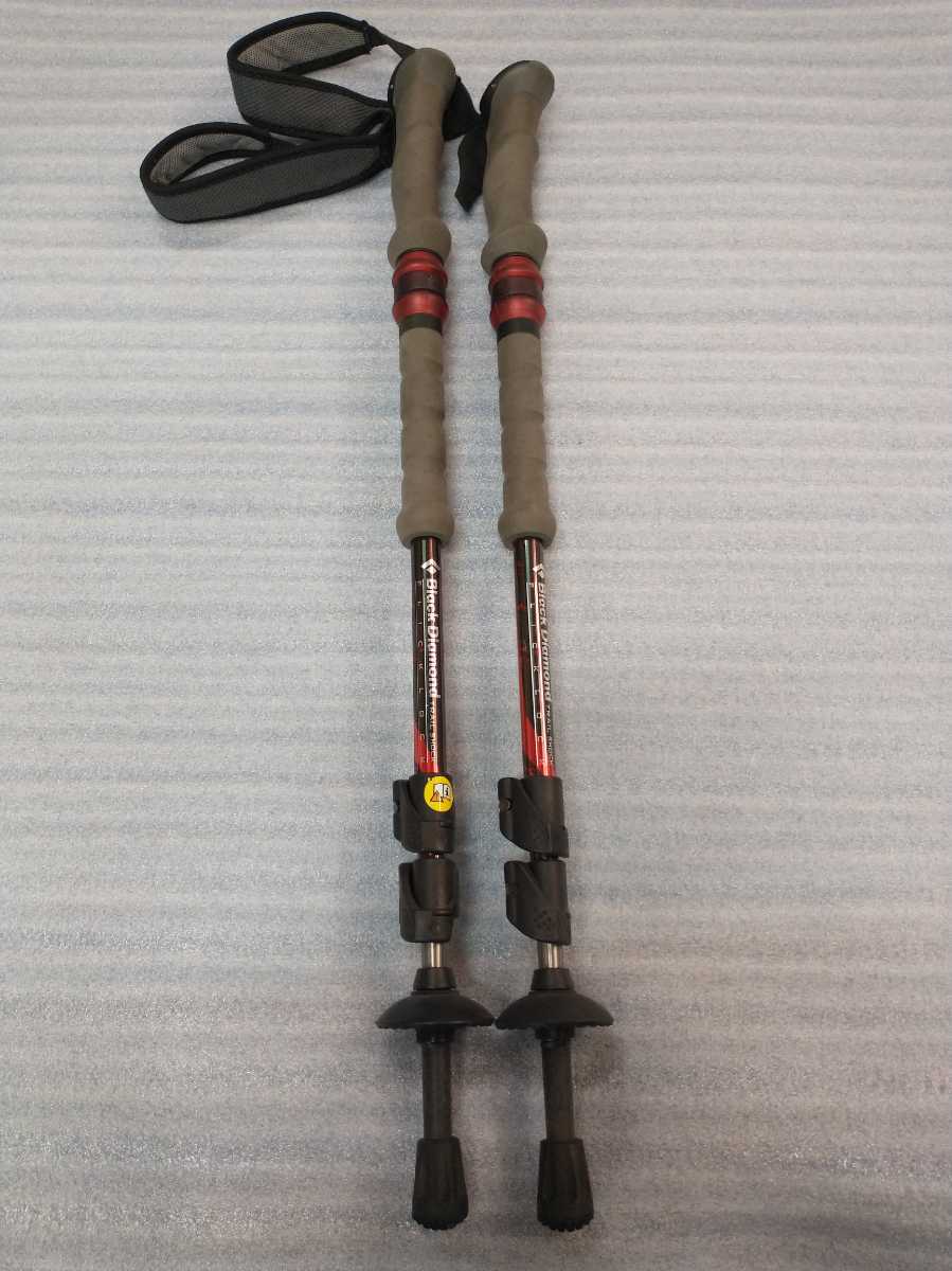 Black Diamond トレッキングポール TRAIL SHOCK FLICKLOCK ブラックダイヤモンド(トレッキングステッキ)｜売買 ...