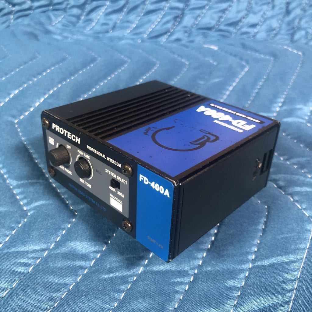 PROTECH BNC接続式インターカム FD-400A 本体 のみ1(プロ用、業務用)｜売買されたオークション情報、yahooの商品情報をアーカイブ公開 - オークファン（aucfan.com）