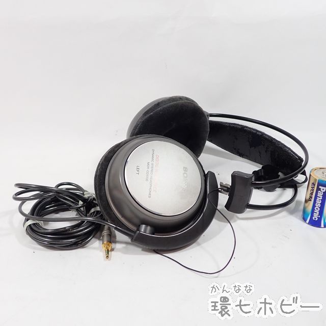 WF91 SONY ソニー MDR-CD1700 ヘッドフォン 密閉ダイナミック型 音出しはOK 一部破損ジャンク/要修理/パーツ取りに ...