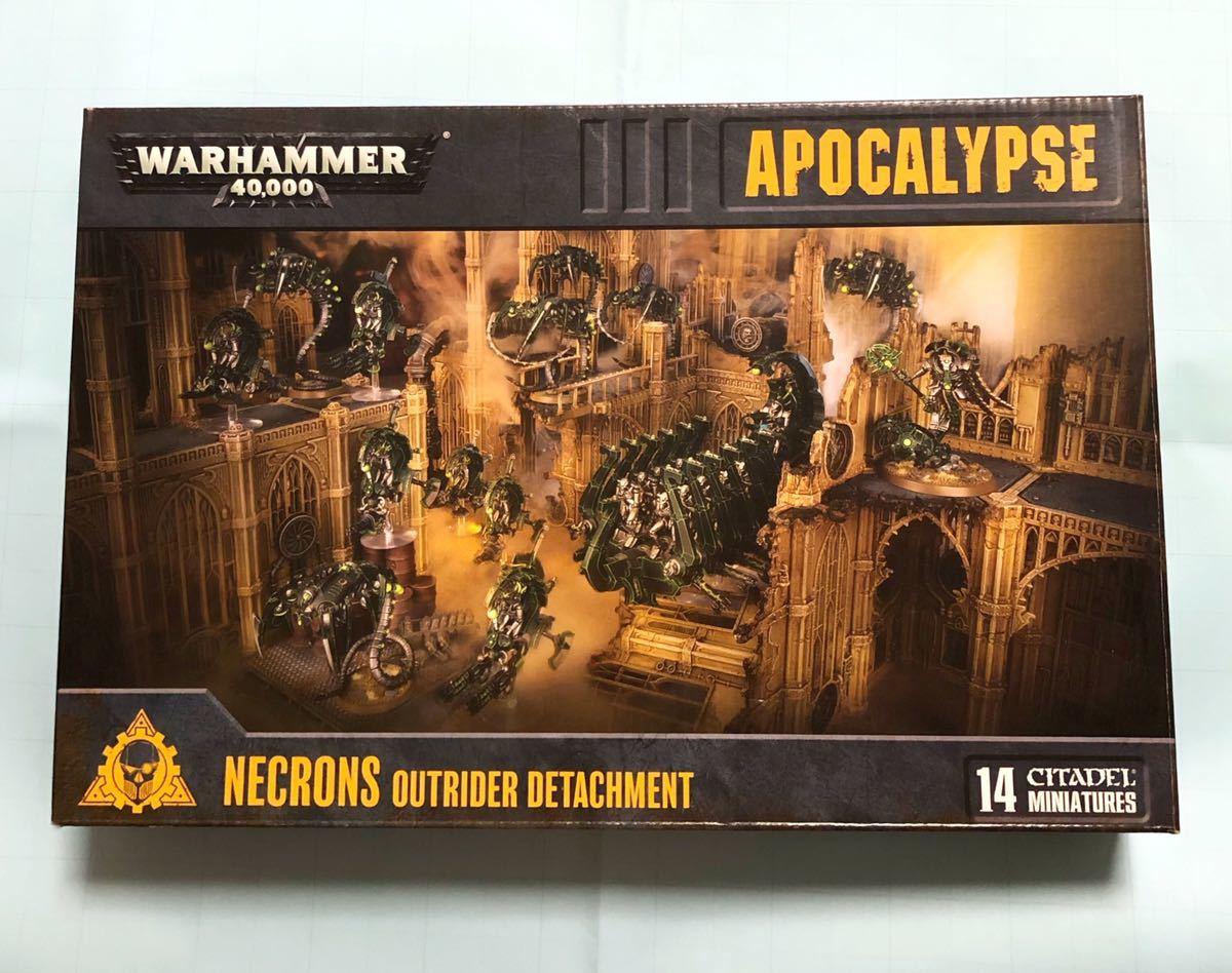 ネクロン アウトライダー デタッチメント ウォーハンマー 40000 NECRONS OUTRIDER DETACHMENT ...