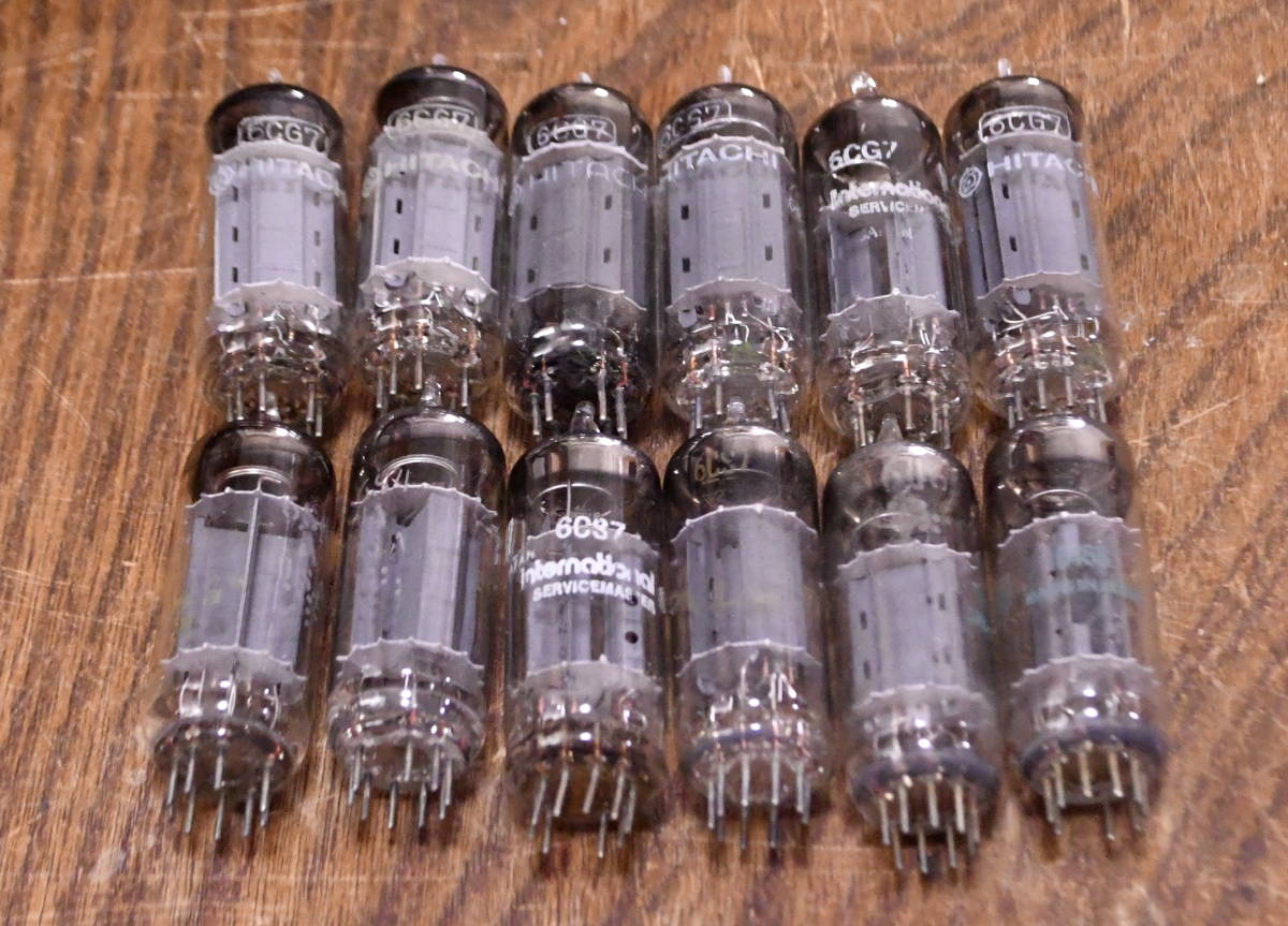 6CG7 x 6 6CS7 x 2 6463 x 2 6S4 x 2 真空管 合計12個(真空管)｜売買されたオークション情報、yahooの ...