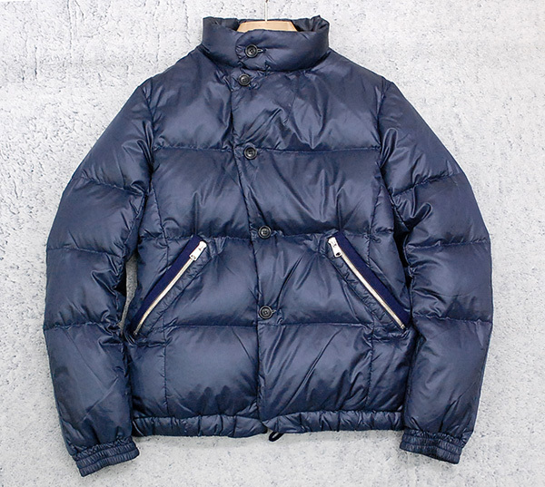 定価￥62 790 ノンネイティブ nonnative DRIFTER DOWN BLOUSON-NYLON MINI RIPSTOP 撥水加工 肉厚ダウンジャケット 紺/0(ジャケット、上着 ...