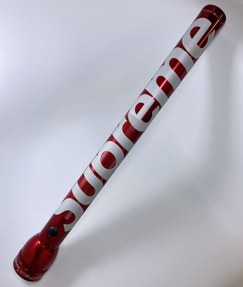 Supreme MAG LITE Long シュプリーム マグライト レッド 傷有り(シュプリーム)｜売買されたオークション情報、yahooの ...