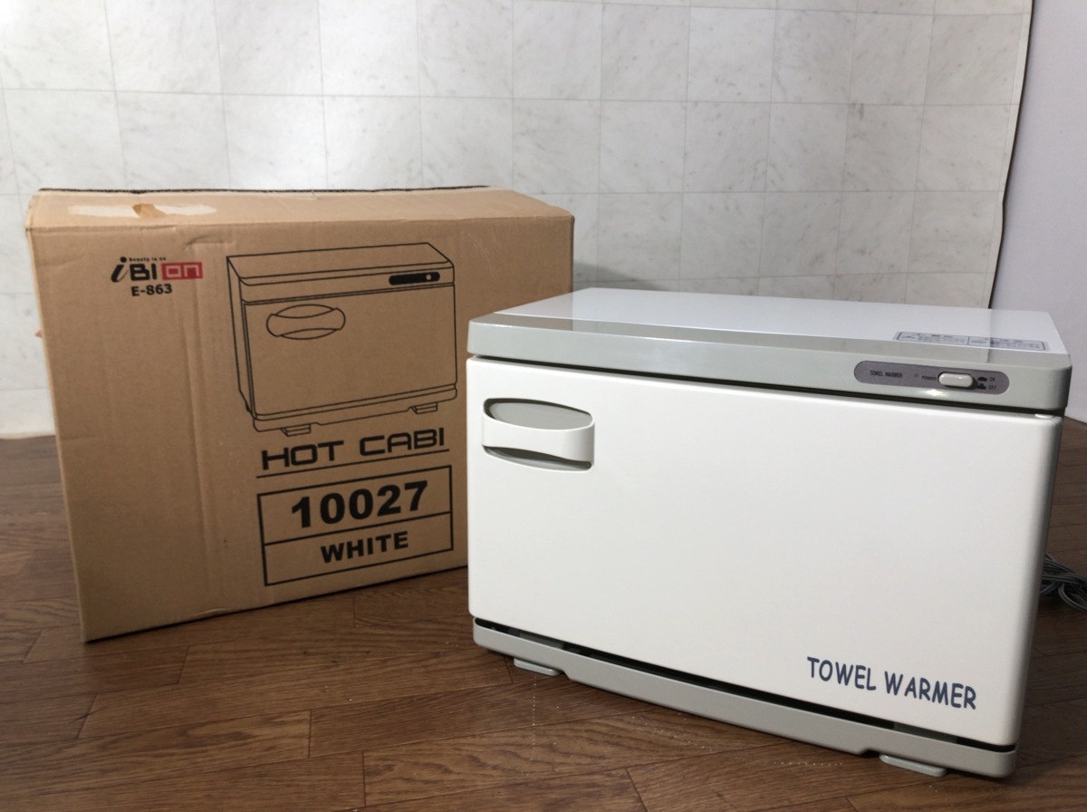 C091Q006 iBIon アイビオン HOT CABI ホットキャビ おしぼりウォーマー タオルウォーマー E-863(その他)｜売買されたオークション情報、yahooの商品情報を ...