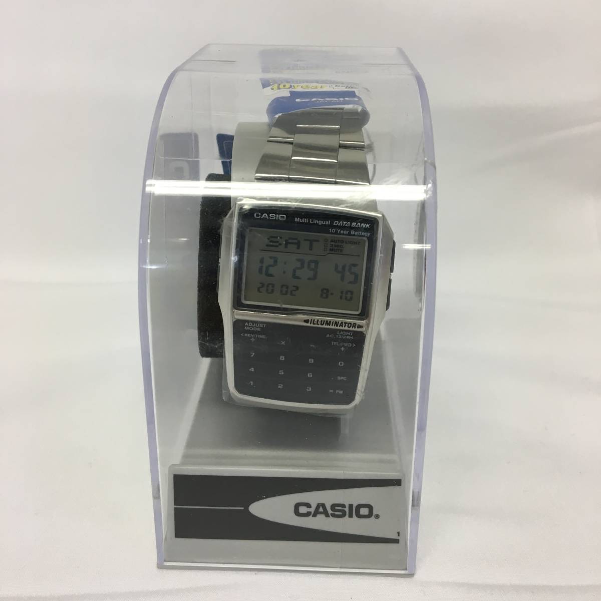 1142389 CASIO カシオ データバンク 2888 DBC-32D-1ADF フィルム付き ケース入り(データバンク)｜売買された ...