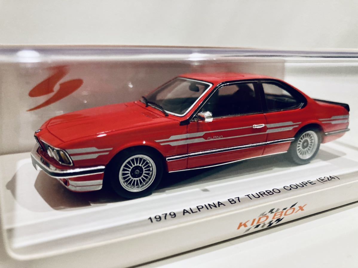 1/43 KIDBOX特注 Spark BMW アルピナ B7 ターボ クーペ E24 1987 レッド(乗用車)｜売買されたオークション情報 ...