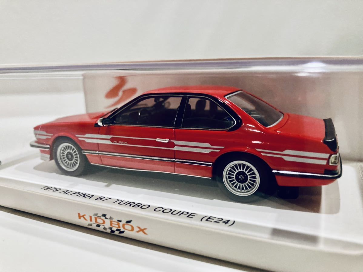 1/43 KIDBOX特注 Spark BMW アルピナ B7 ターボ クーペ E24 1987 レッド(乗用車)｜売買されたオークション情報 ...