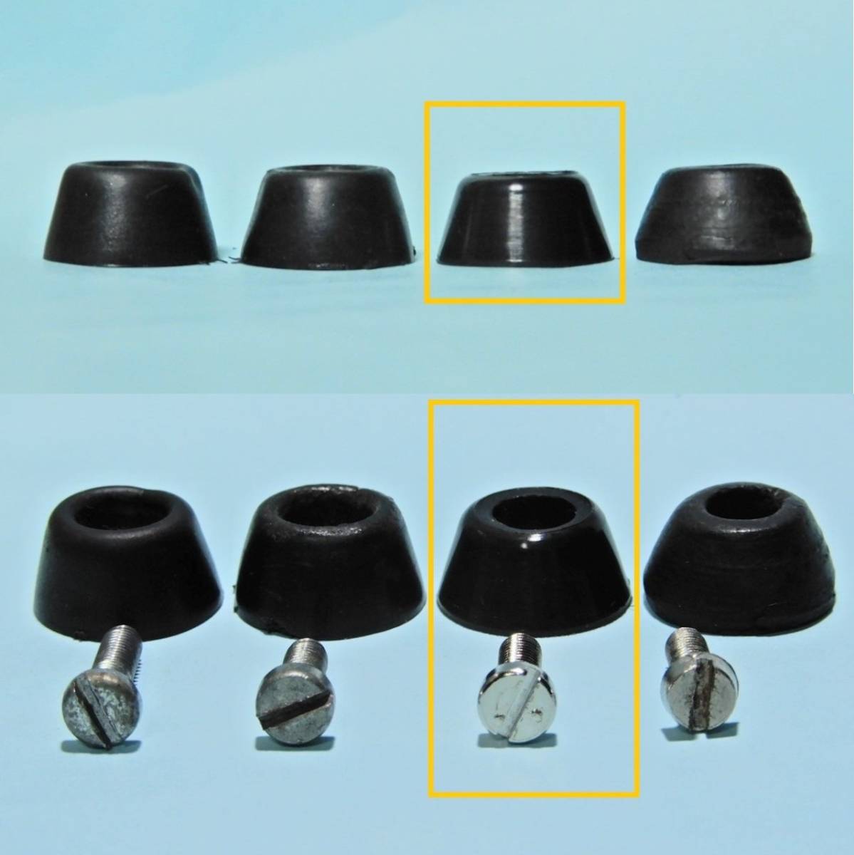 y068 Jen ワウペダル互換 ゴム足 4個セット イタリア製のCry BabyやVOX Wahに N(ワウ)｜売買されたオークション情報 ...