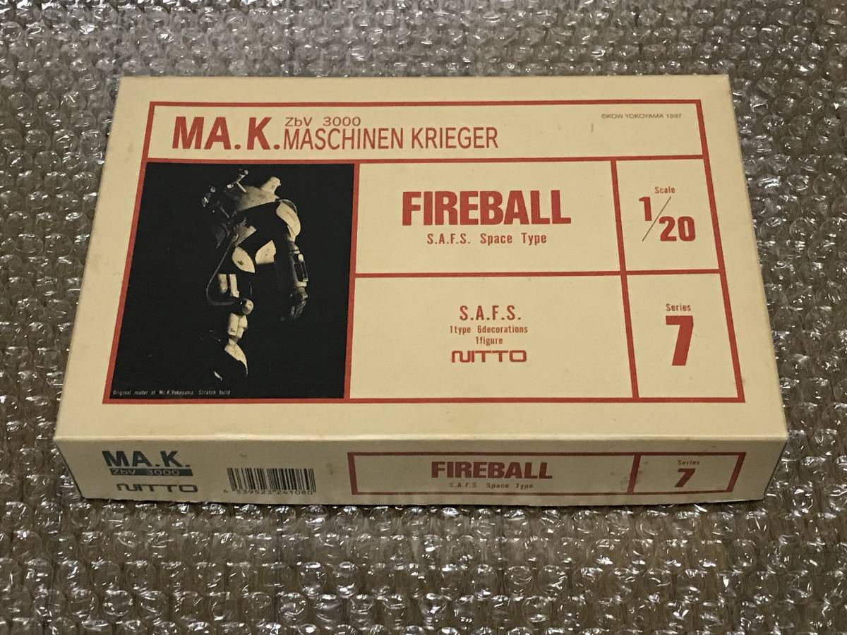 NITTO MA.K. FIREBALL ファイアーボール 1/20 マシーネンクリーガー S.A.F.S 日東(マシーネンクリーガー)｜売買 ...