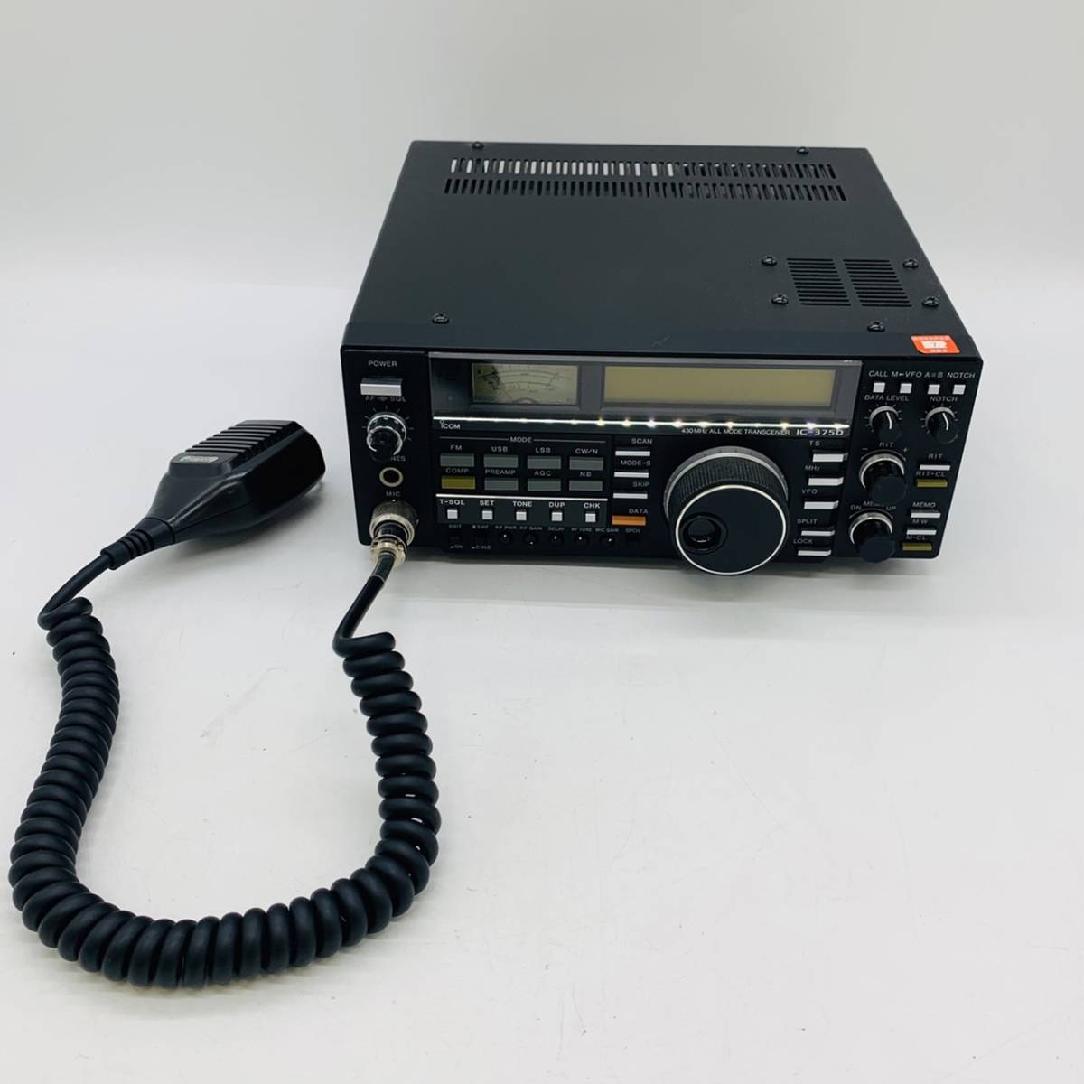 iCOM IC-375D 430MHz ALL MODE TRANSCEIVER トランシーバー /3286(固定)｜売買されたオークション情報、yahooの商品情報をアーカイブ公開 ...
