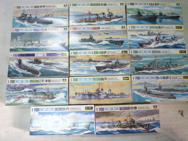 M820B 未組立 プラモデル まとめ 14点 セット 雪風/勝霜/秋月/初春 他 種類様々 ハセガワ/アオシマ等(日本)｜売買された ...