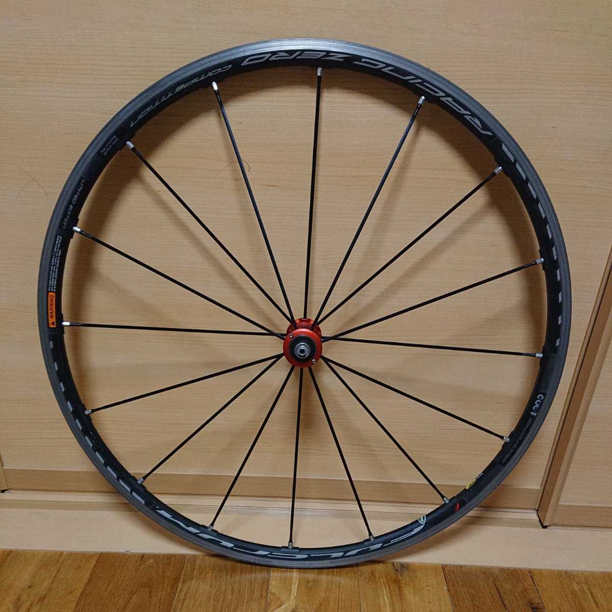 完動品 FULCRUM RACING ZERO 前輪COMPETITION LIMITED EDITION CULTフルクラム クリンチャー ...