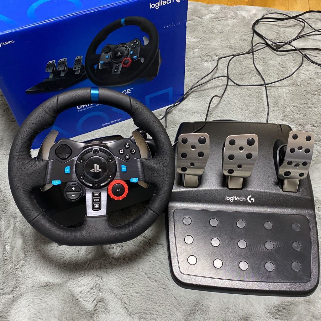 ロジクール G29 Driving Force ハンコン Logicool/Logitech ドライビングフォース(アクセサリ、周辺機器 ...