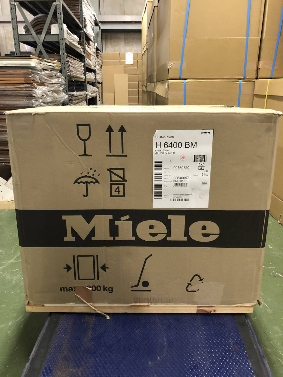 展示品 品 1台限り 定価465 300円 税込 miele ミーレ 電子レンジ付オーブン H6400BM この機会に是非(オーブン)｜売買さ ...