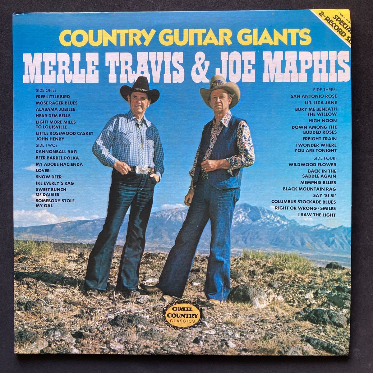 2LP MERLE TRAVIS & JOE MAPHIS / COUNTRY GUITAR GIANTS(カントリー&ウエスタン)｜売買され ...