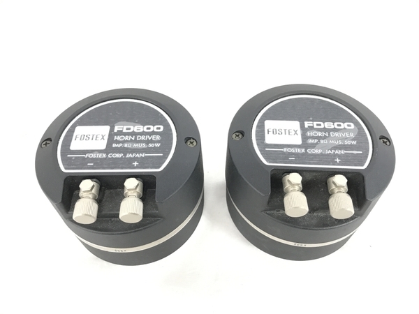 FOSTEX FD600 フォステクス ドライバー ユニット ペア 音響機材 S6064632(スピーカー本体)｜売買されたオークション情報 ...