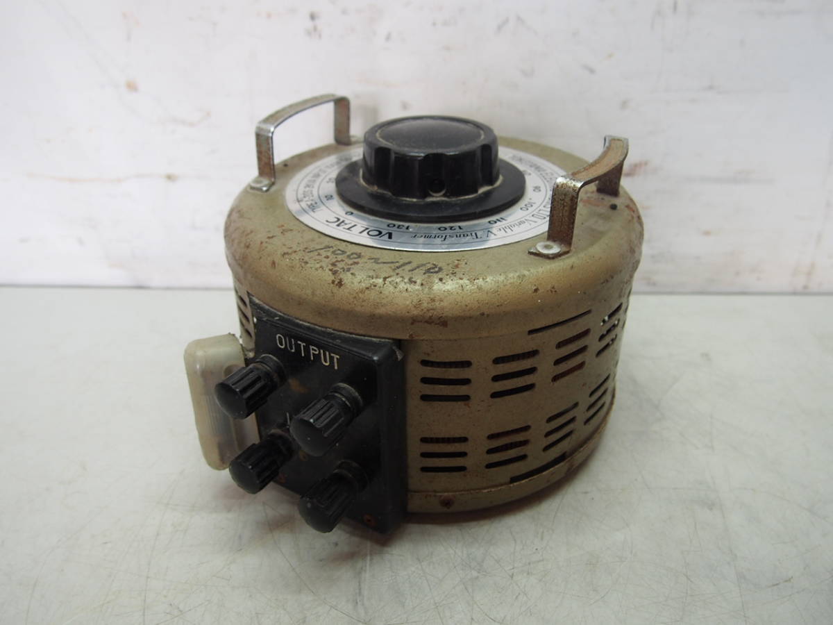 VOLTAC 横山電機 A-20S 変圧器 トランスフォーマー ボルタック ジャンク(その他)｜売買されたオークション情報、yahooの商品 ...