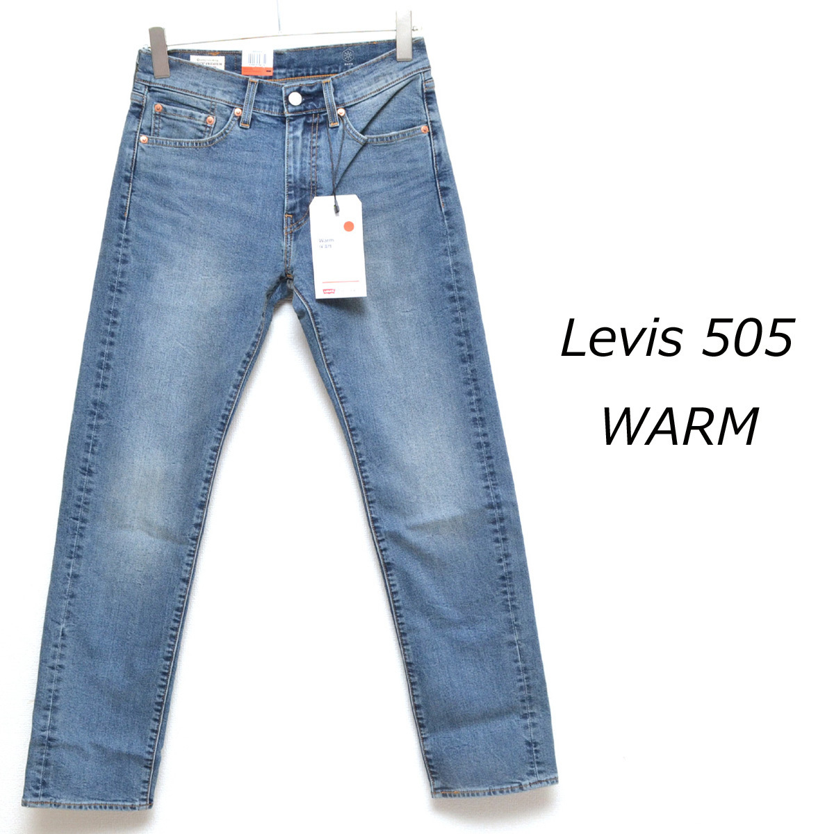 M86922 定価11000円 Levis リーバイス 505 WARM ストレートデニムパンツ 00505-2039 W32 ストレッチ(W32)｜売買されたオークション情報、yahooの ...