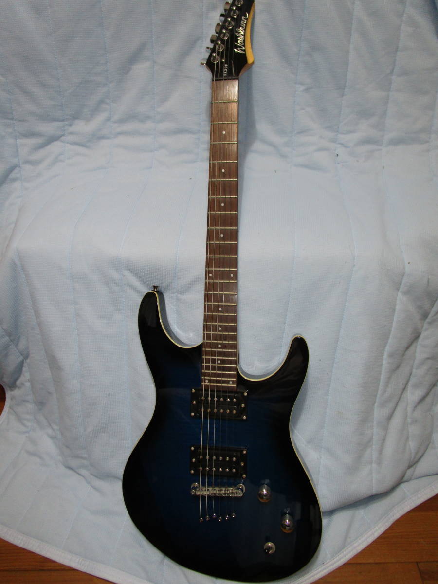 Washburn ワッシュバーン エレキギター RX22F 品 紺色(ワッシュバーン)｜売買されたオークション情報、yahooの商品情報を ...