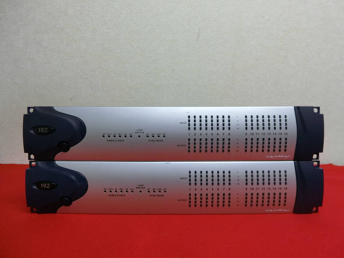 digidesign 192 I/O MH192 オーディオインターフェース 2台 まとめ売り ジャンク品 ② 管理140(オーディオインターフェース)｜売買されたオークション情報、yahoo ...