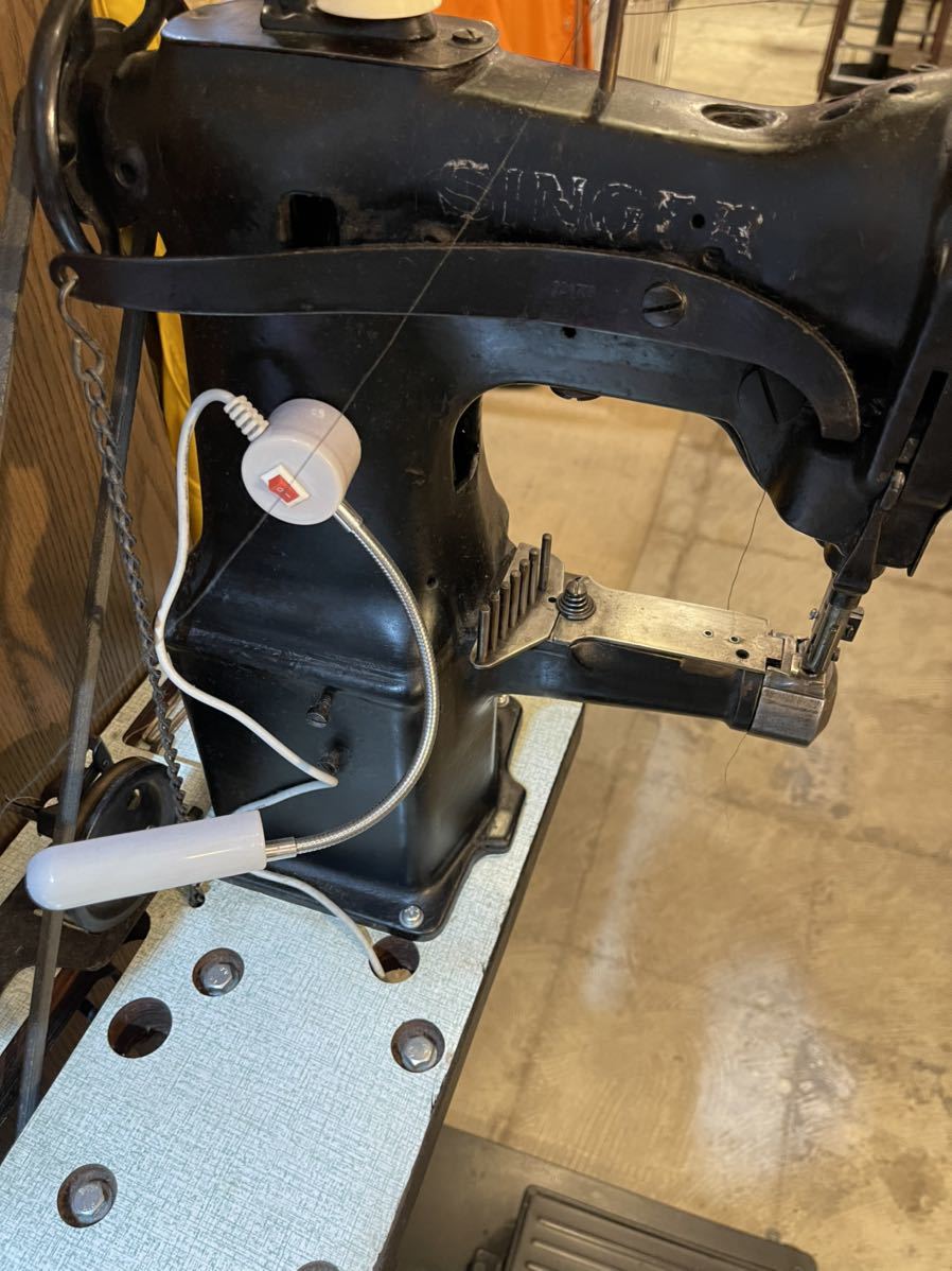 singer 108w21 腕ミシン レザー シンガー サーボモーター 工業用ミシン SEIKO ヴィンテージ 完動品(本体)｜売買された ...