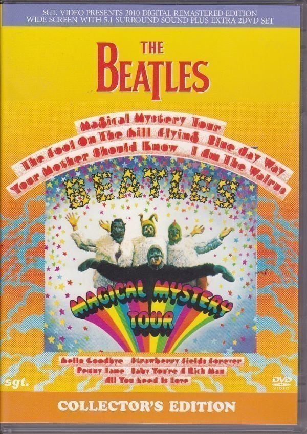 2DVD ザ ビートルズ マジカル ミステリー ツアー MAGICAL MYSTERY TOUR MOVIE beatles Paul John(ロック、ポップス（洋楽）)｜売買された ...