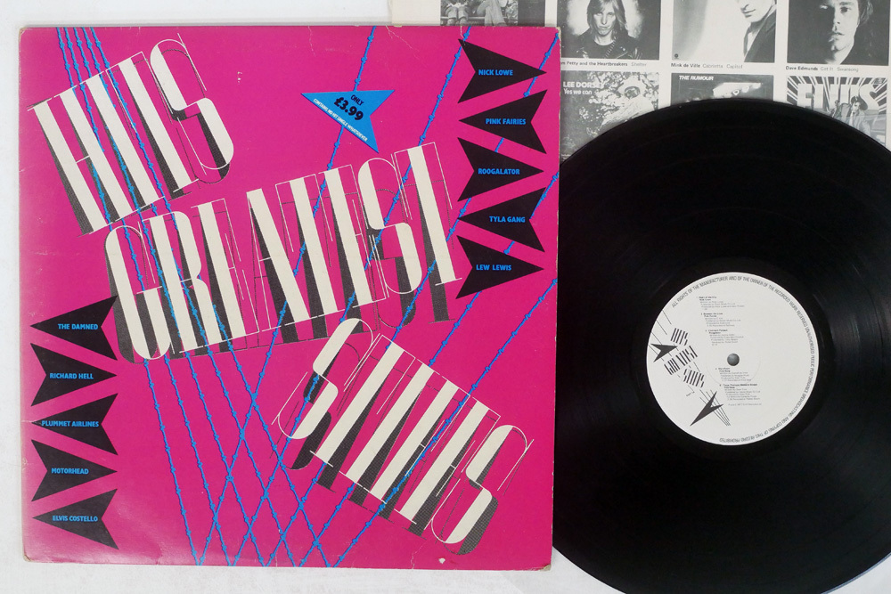 英 VA NICK LOWE /HITS GREATEST STIFF/STIFF FIST 1(オムニバス)｜売買されたオークション情報 ...