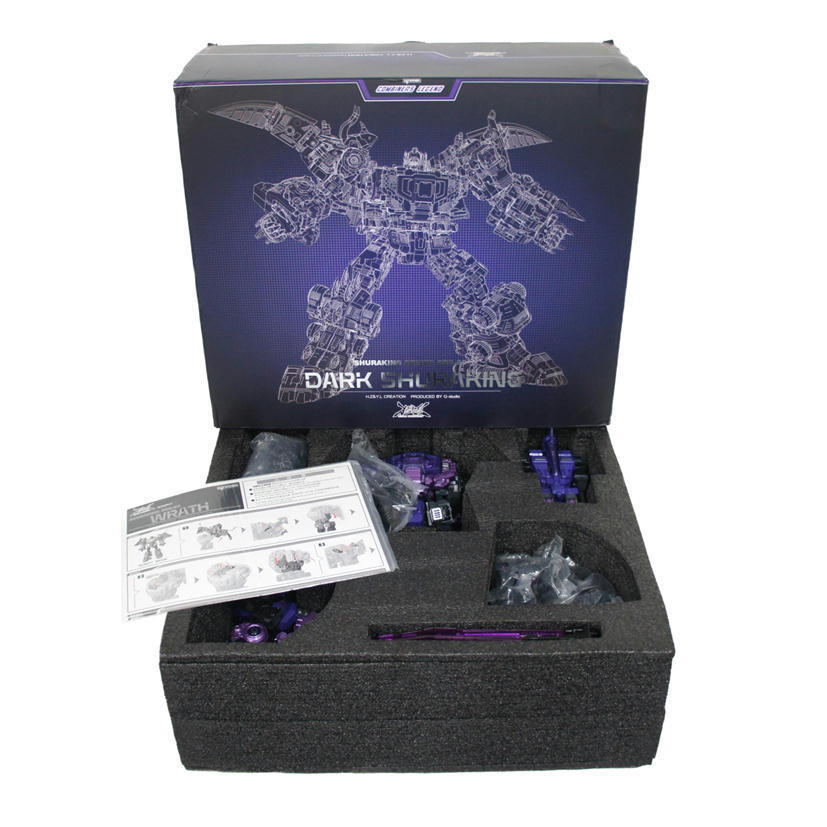 1円 良品 G-creation ジークリエーション/COMBINERS LEGEND DARK SHURAKING/SPK-00/01(その ...