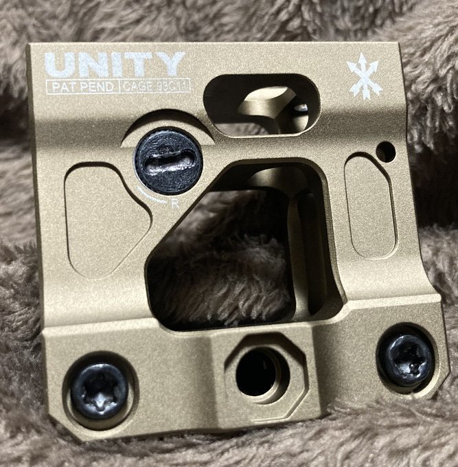 軽難有 UNITY Type aimpoint T1 ハイ マウント 検 M4 mk18 HK416 SR-16 Seals Devgru ...