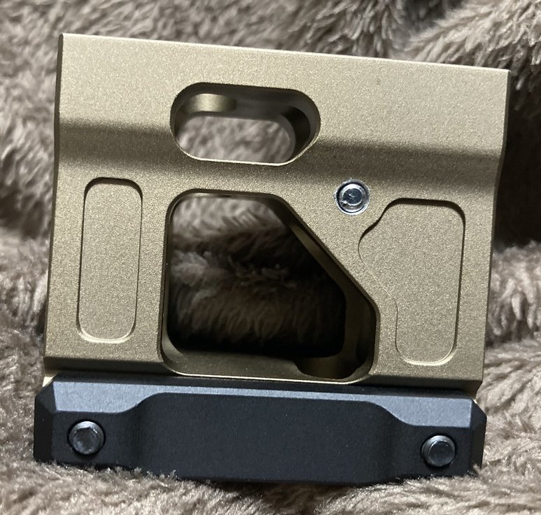 軽難有 UNITY Type aimpoint T1 ハイ マウント 検 M4 mk18 HK416 SR-16 Seals Devgru ...