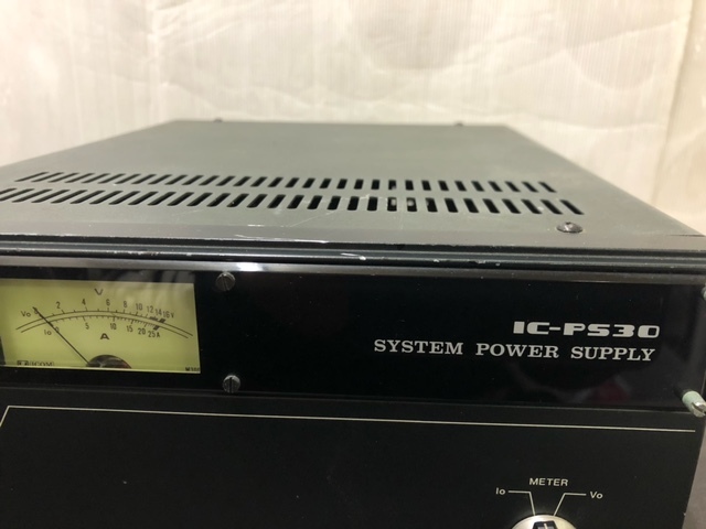 アイコム ICOM IC-PS30 SYSTEM POWER SUPPLY パワーサプライ アマチュア無線 電源器 安定化電源 通電確認OK ...
