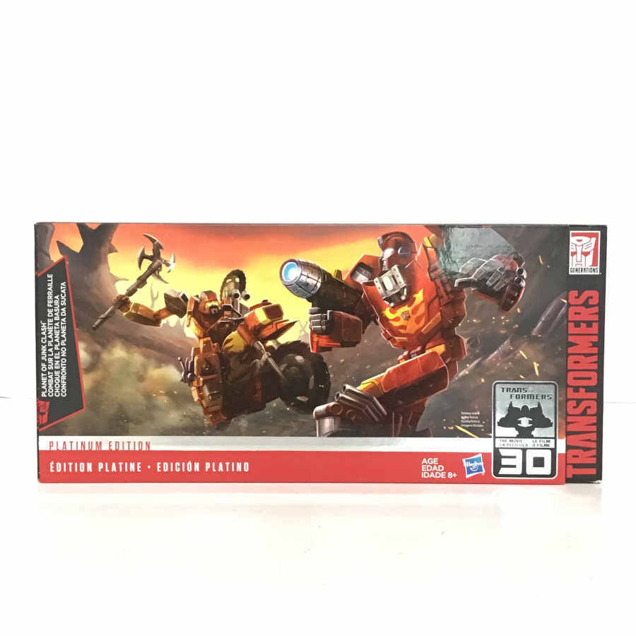 HASBRO TRANSFORMERS GENERATIONS PLANET OF JUNK CLASH トランスフォーマー フィギュア TB ...