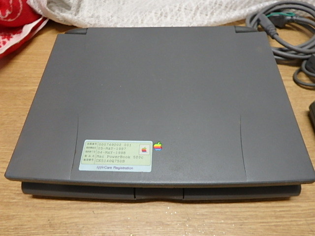 Apple パワーブック 520C ジャンク品 PowerBook 520c(ノートブック、ノートパソコン)｜売買されたオークション情報 ...