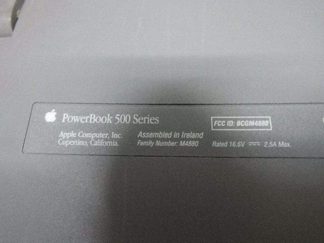 Apple パワーブック 520C ジャンク品 PowerBook 520c(ノートブック、ノートパソコン)｜売買されたオークション情報 ...