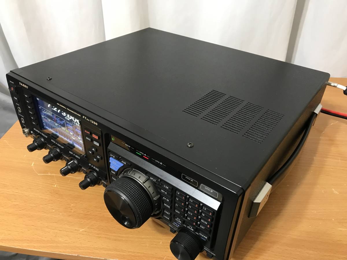 YAESU FTDX1200 100W DSP オールモード HF/+50MHz SSB /CW/AM/FM OP装着 トランシーバー AOR ...