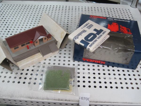 л0700 AS TOMIX/トミックス/Wooden Station /木造駅舎セット/4002/鉄道模型/Nゲージ/玩具/おもちゃ/ 箱 ...