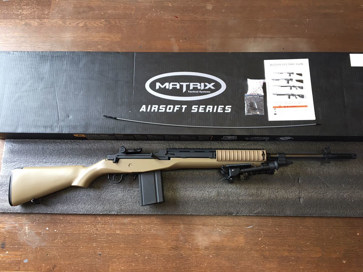 MATRIX CYMA Knight's M14 RAS バイポッド付き 電動ガン マルイ(電動ガン)｜売買されたオークション情報、yahooの商品情報をアーカイブ公開 - オークファン ...