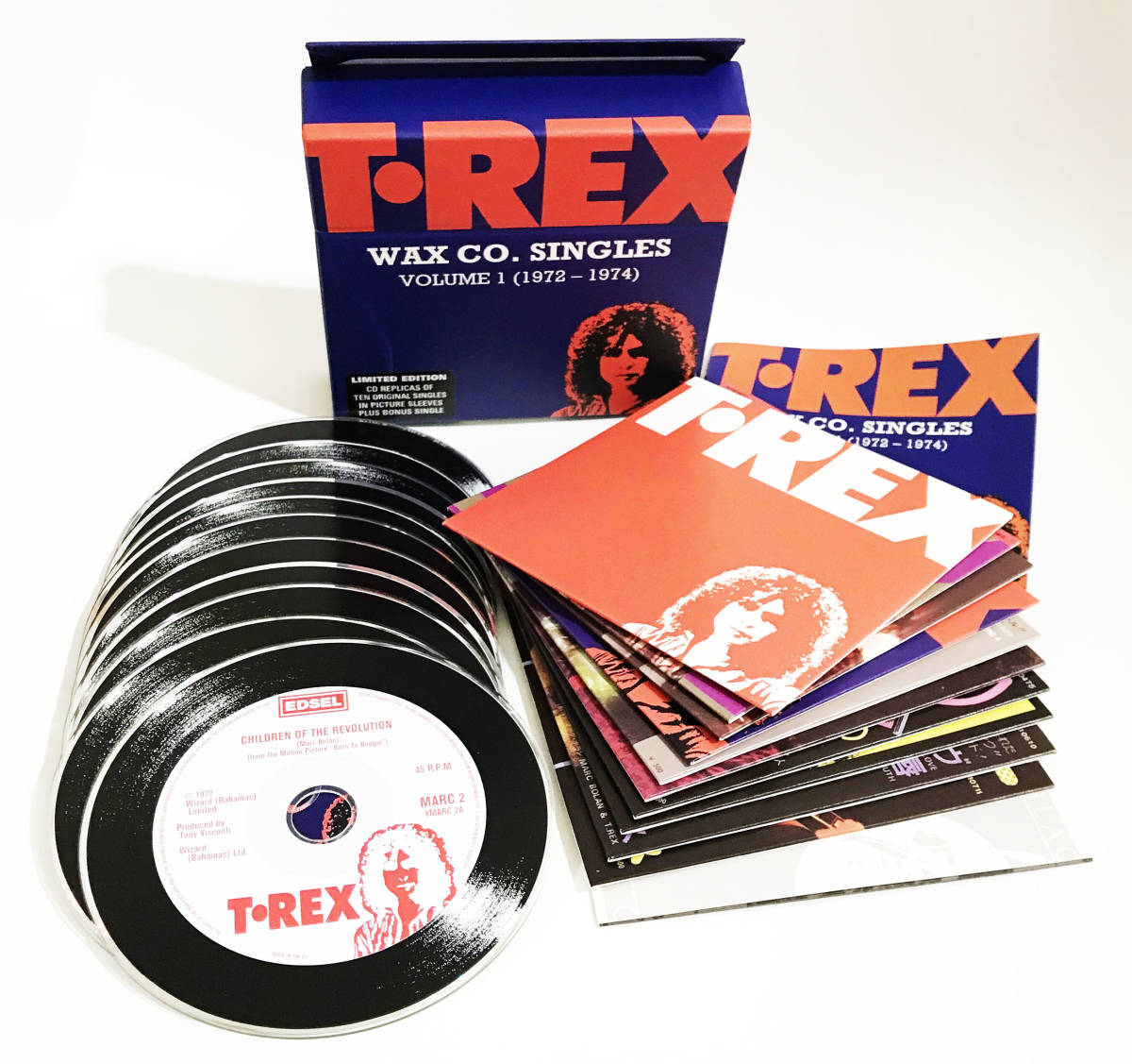 T. Rex T レックス Wax Co. Singles Volume 1 1972 - 1974 シングル紙ジャケット11CD-BOX(T ...