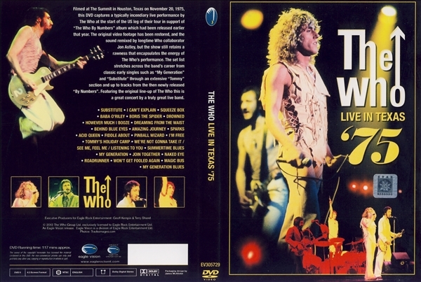 DVD THE WHO - LIVE IN TEXAS 75 2012 § 1P(ロック、ポップス（洋楽）)｜売買されたオークション情報 ...