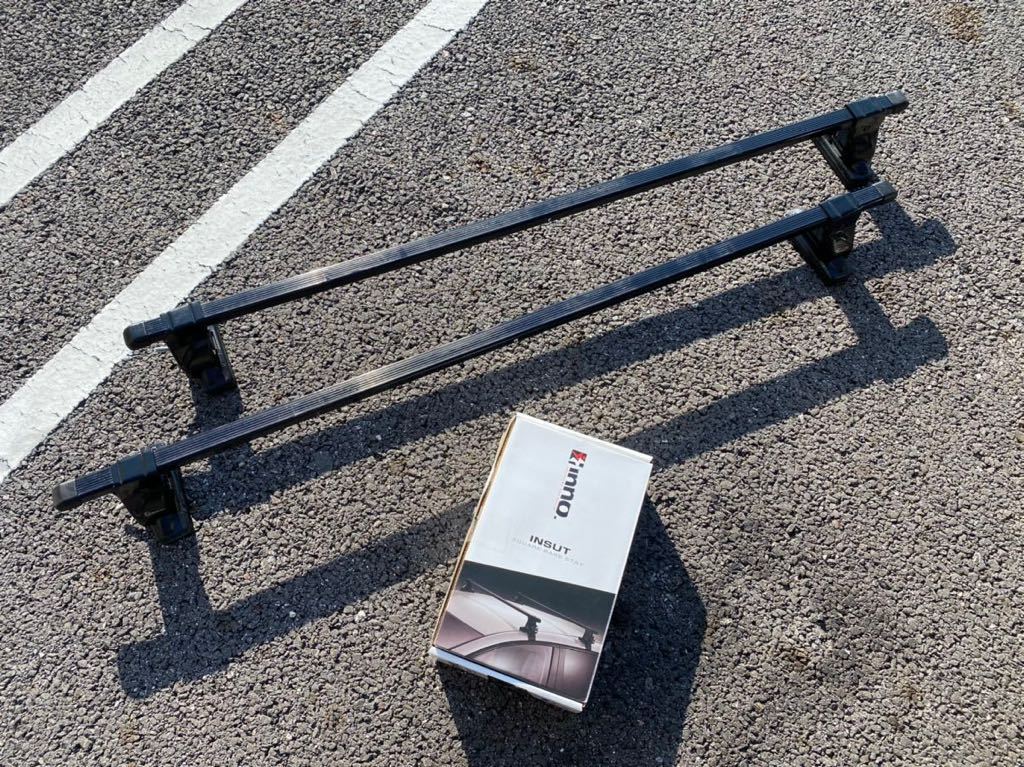 INNO 鍵付き キャリアベース ベースキャリア カーメイト イノー INSUT ベーシックステー K754 アウトランダー2.4PHEV 使用 すぐ使えます(キャリアベース)｜売買された ...