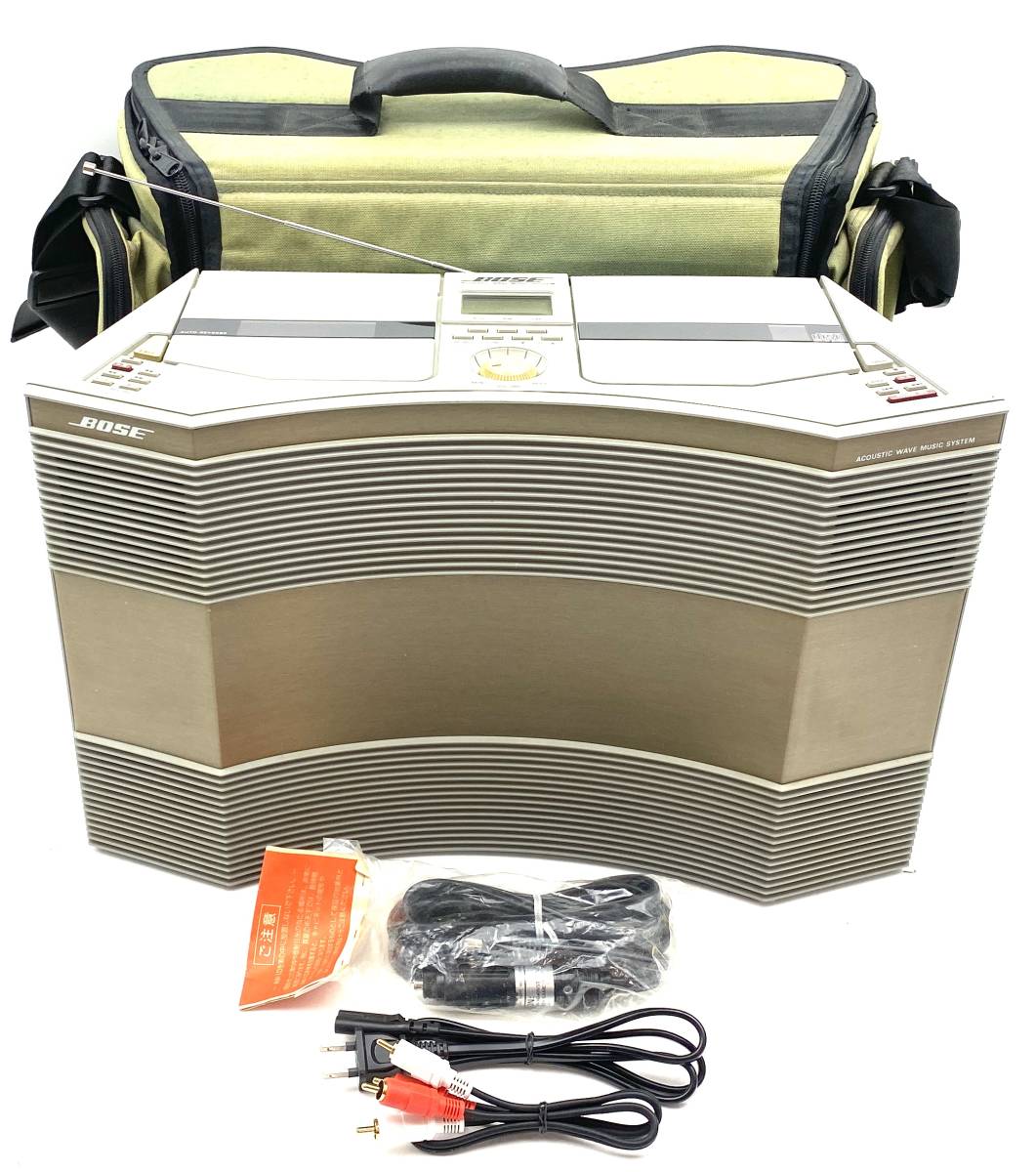 激レア 極上 BOSE ボーズ AW-1D CD ラジカセ システム カセット TAPE Cassette Acoustic Wave ...