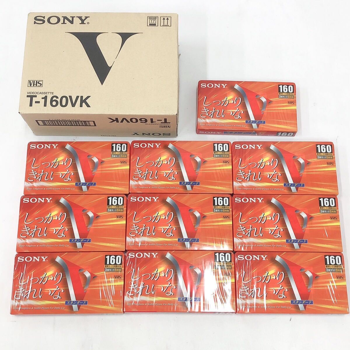 ビデオテープ VHS まとめて 大量 60本 SONY ソニー HGV ハイグレー/V スタンダード/30 60 120 160/R中0218 ...